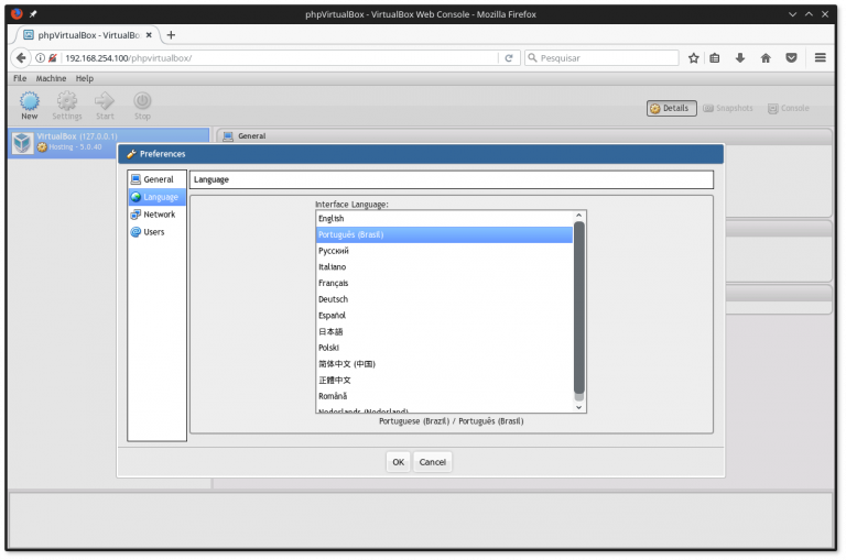 Gerencie suas máquinas virtuais do VirtualBox via Web #phpVirtualBox - Remontti