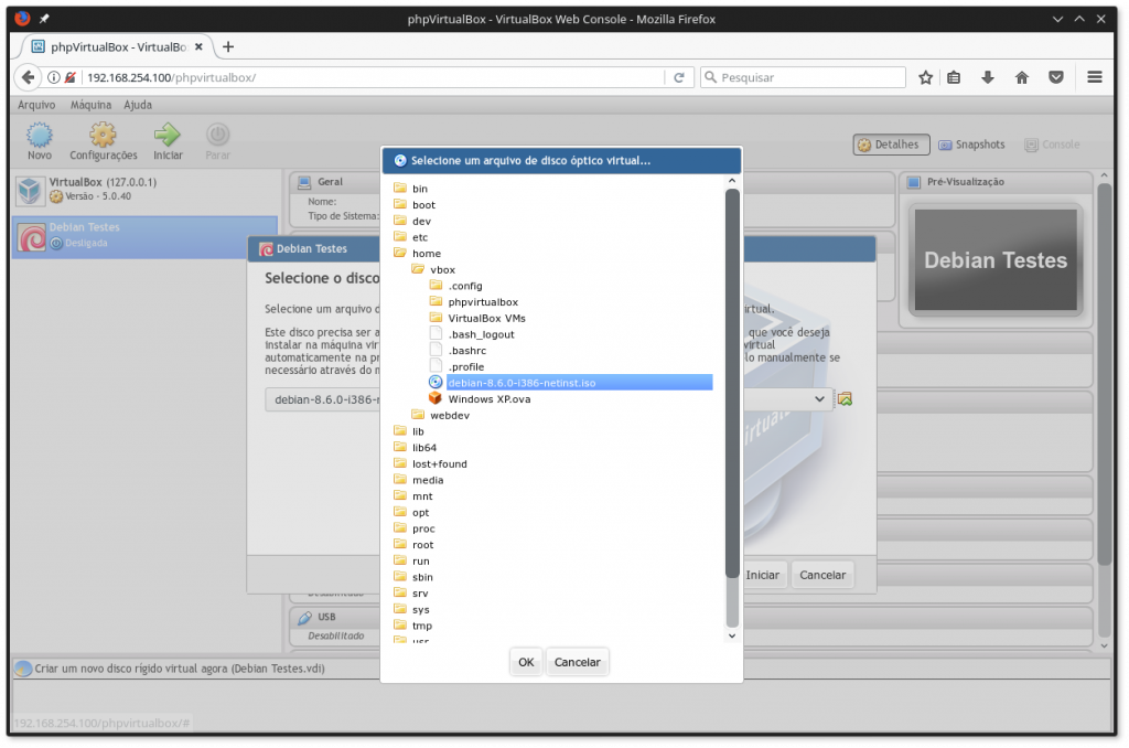 Gerencie suas máquinas virtuais do VirtualBox via Web #phpVirtualBox - Remontti