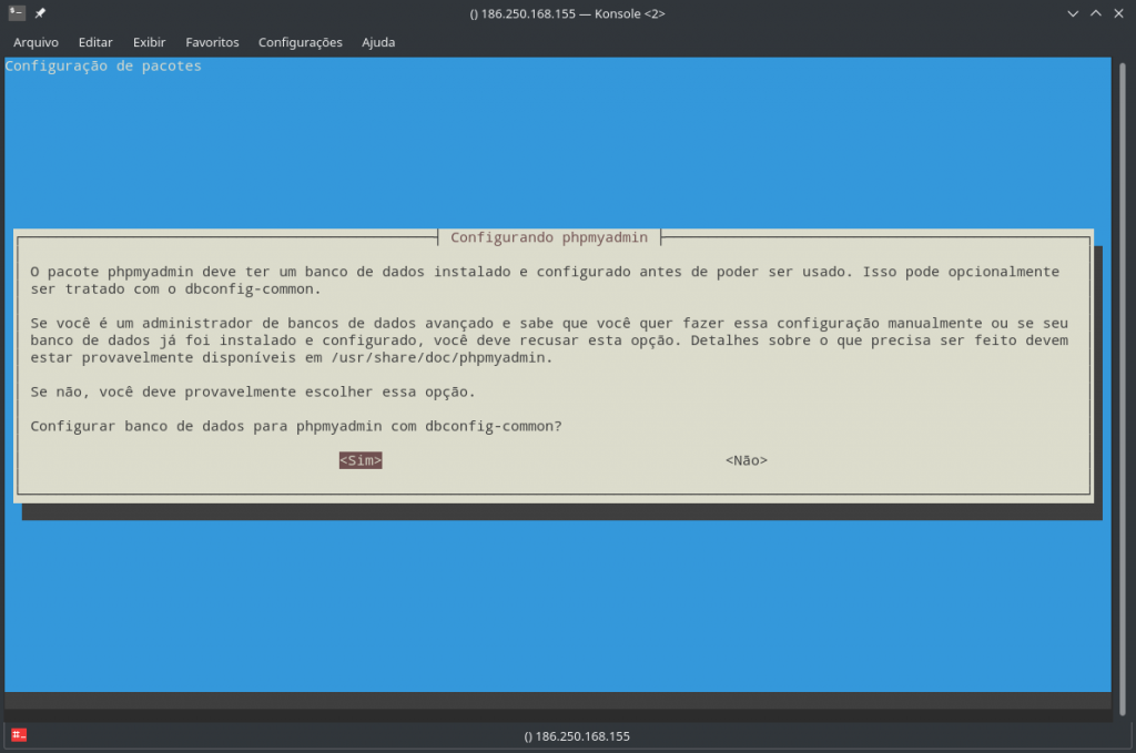 Passo-a-passo como criar um servidor web Apache2, PHP 7.0, MariaDB, PHPMyAdmin "LAMP" no Debian ...