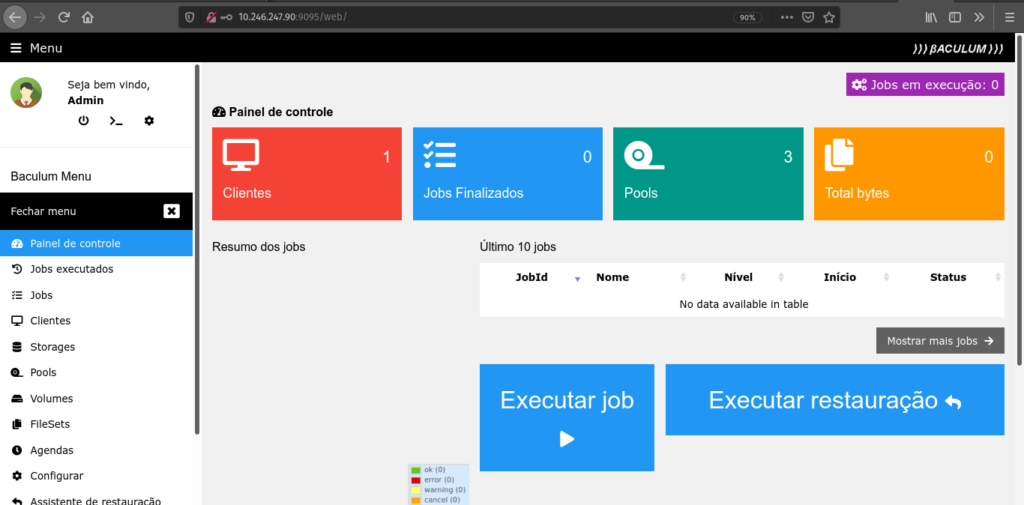 Solução de backup completa Open Source: Bacula Community 9.6.x e ...