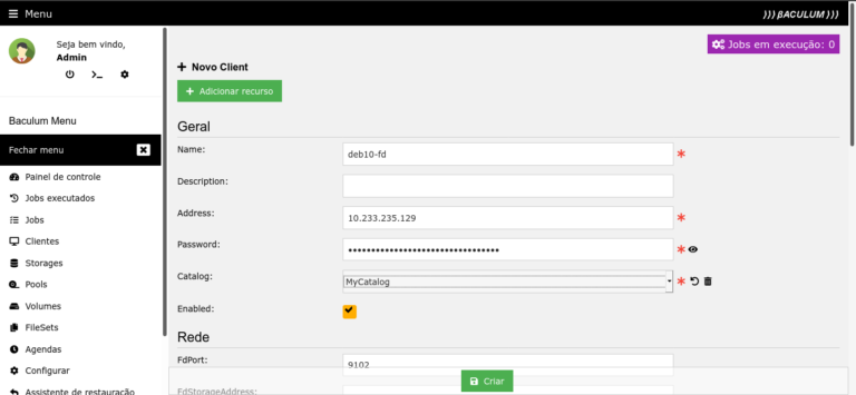 Solução de backup completa Open Source: Bacula Community 9.6.x e ...