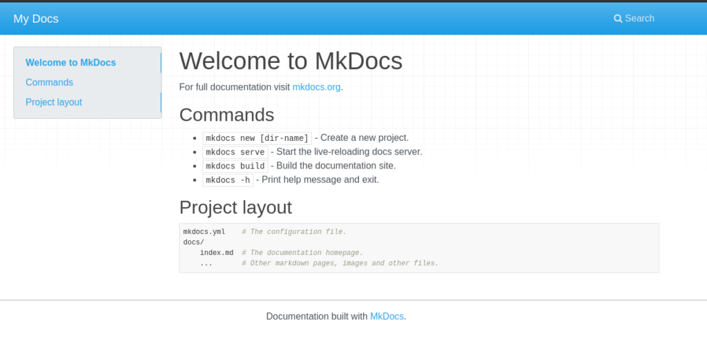 Como Instalar MkDocs No Debian 11 - Remontti