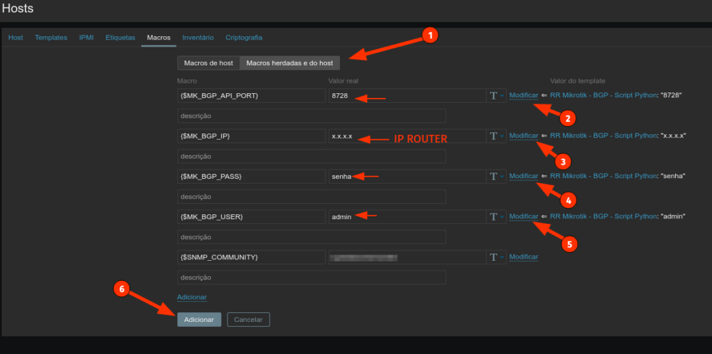 Monitorando no Zabbix as sessões BGP do RouterOS/Mikrotik (Script Python) - Remontti