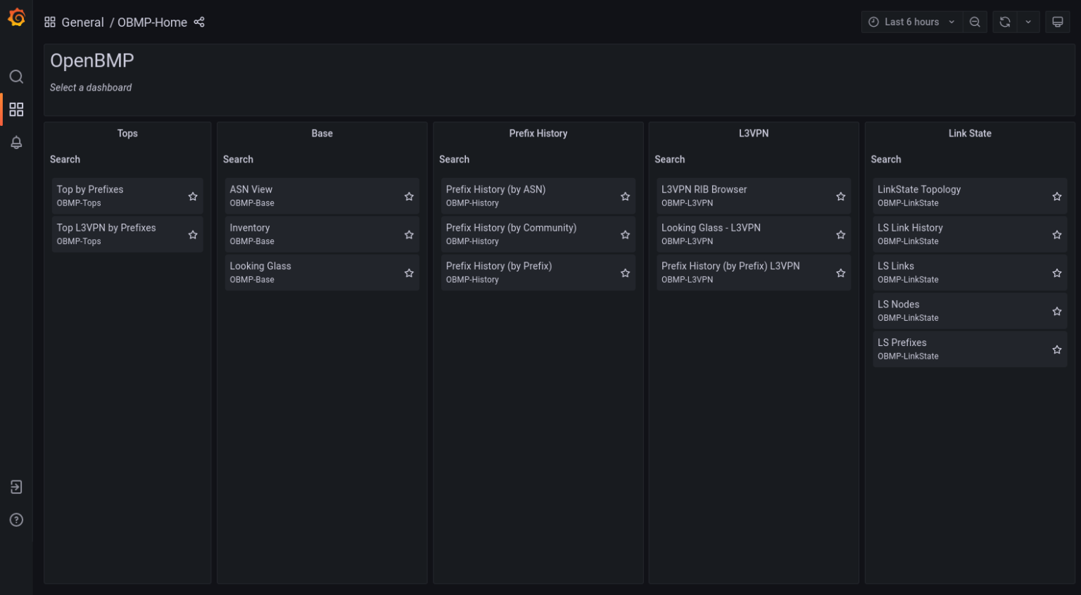 openbmp-grafana - Remontti