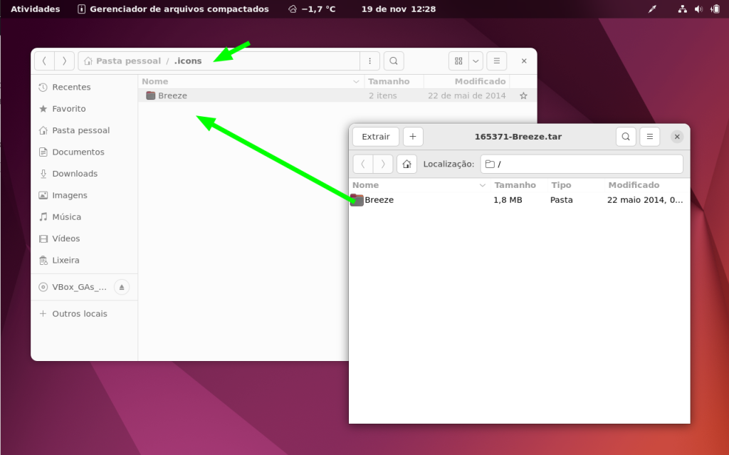 Um pouco do meu ambiente de trabalho com Debian 12 Bookworm e Gnome 43 - Remontti