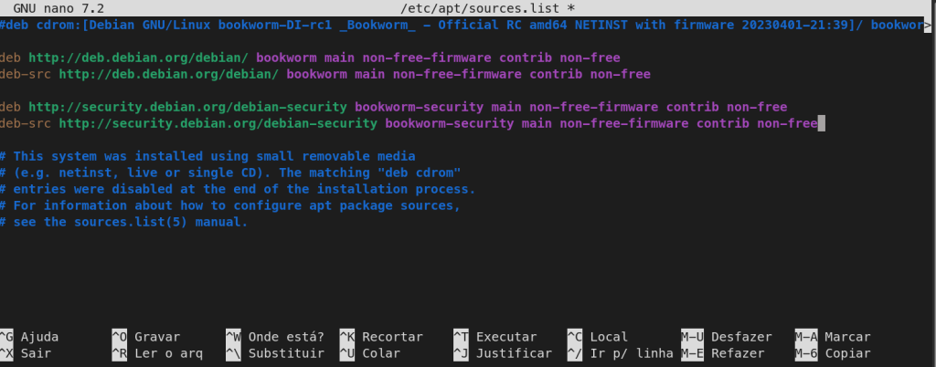 Instalação do Debian 12 Bookworm limpa passo-a-passo - Remontti