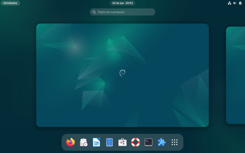 Um pouco do meu ambiente de trabalho com Debian 12 Bookworm e Gnome 43 - Remontti